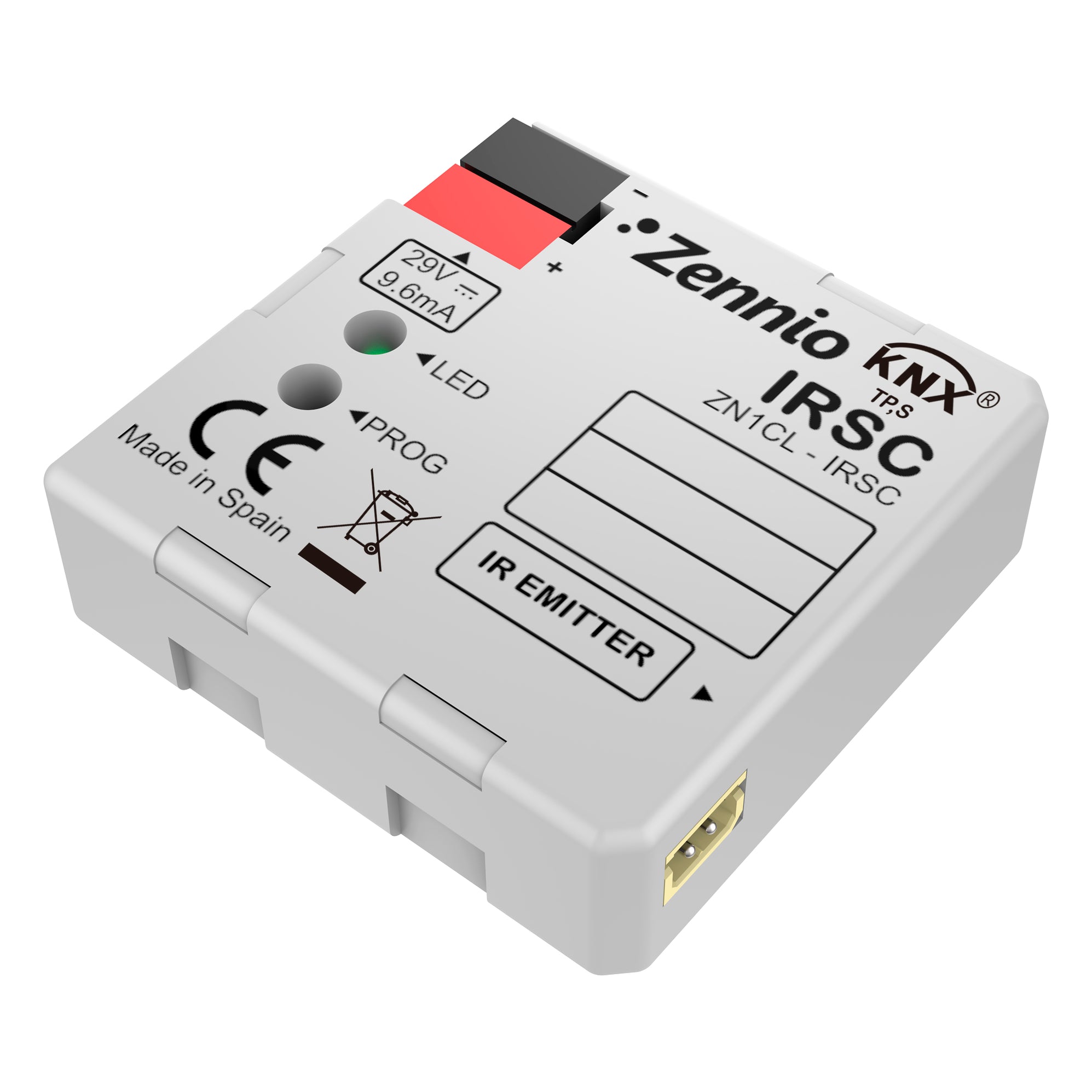 Zennio ZN1CL-IRSC IR-KNX Bus unidirectional open protocol interface ...