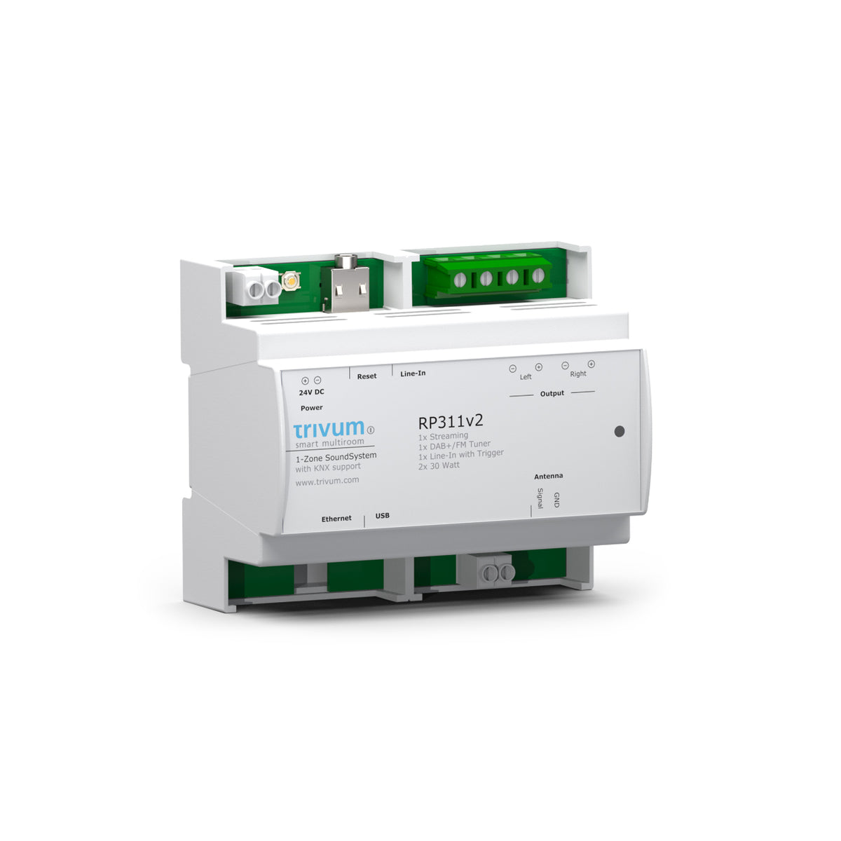Trivum RP311v2 - sound system for 1 zone - fully integrated in KNX ...
